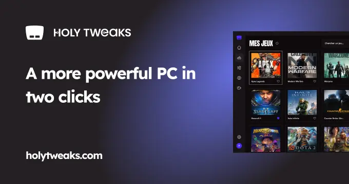 A faster computer in two clicks | Holy Tweaks